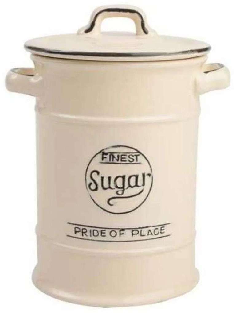 Keramická dóza na cukr T&G Woodware Pride of Place, krémová
