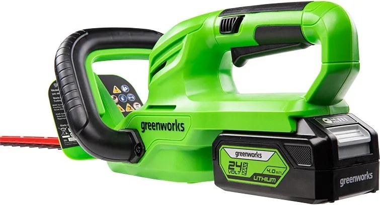 AKU Plotové nůžky Greenworks G24HT56 24V