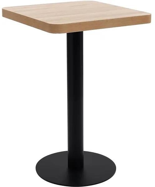 Bistro stolek světle hnědý 50x50 cm MDF