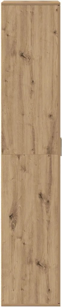 Vysoký bufet 70 x 33,5 x 180 cm Kompozitní dřevo Artisanový dub 3365565