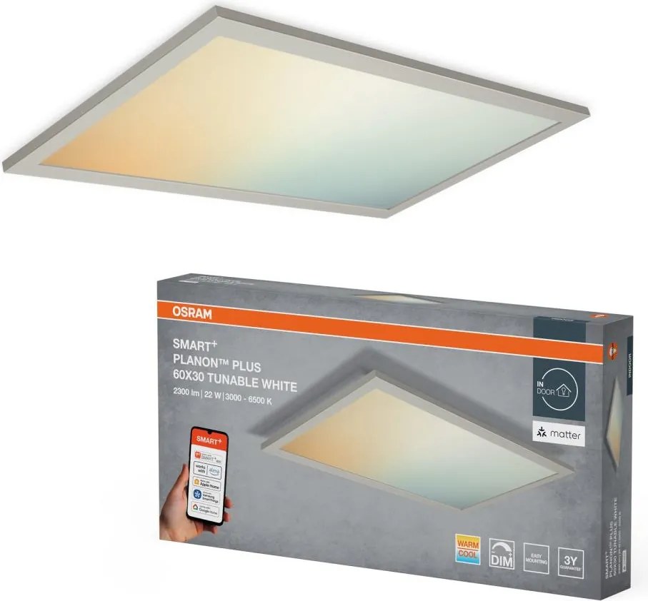 Osram - LED Stmívatelné stropní svítidlo SMART+ PLANON LED/22W/230V Wi-Fi