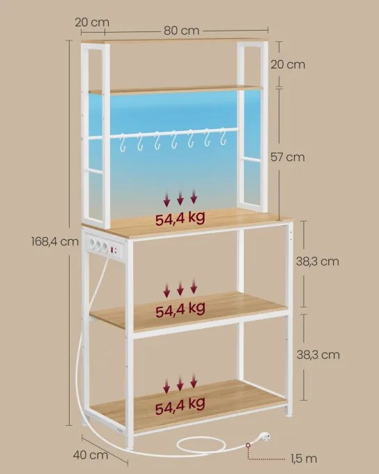 Kuchyňská police KKS050YA01