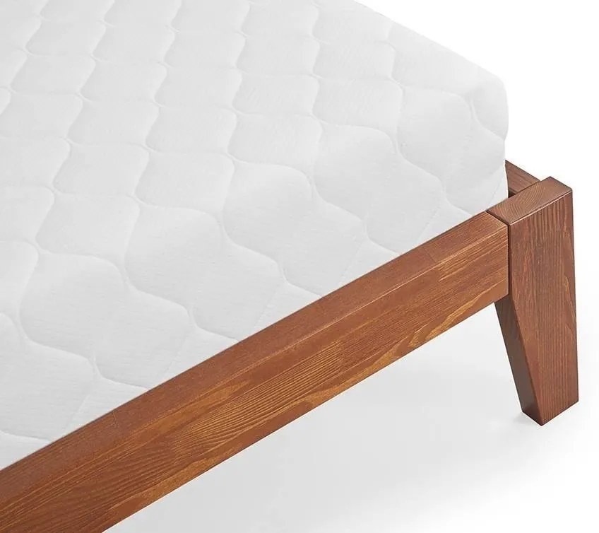 Zvýšená postel Agava - borovice   ,  200x200 cm