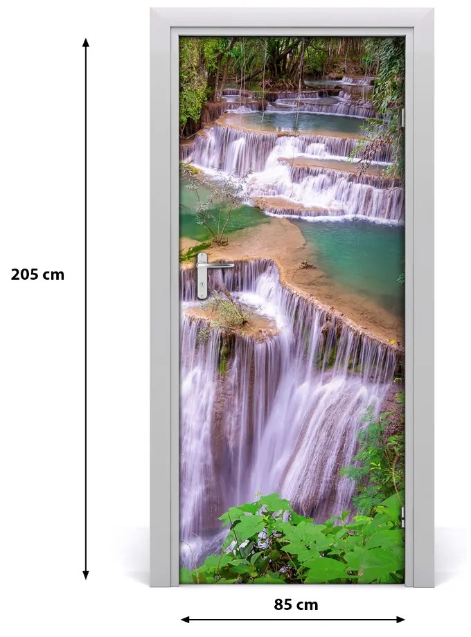 Fototapeta na dveře samolepící vodopád 85x205 cm