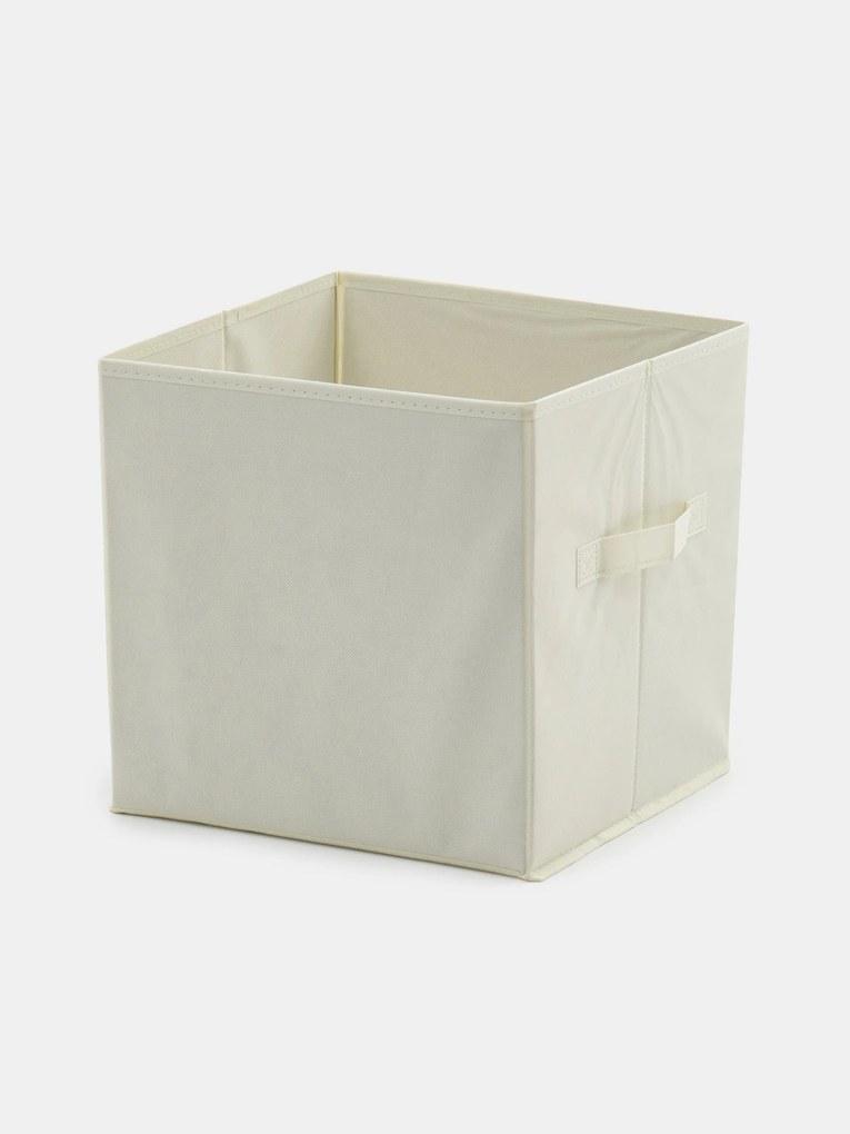 Sinsay - Skládací úložné boxy s uchyty 2 pack - krémová