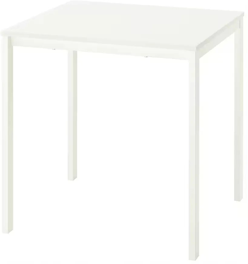 IKEA VIHALS Stůl 74x74 cm bílý