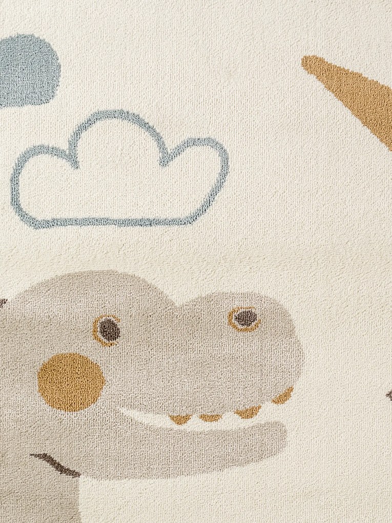 Hanse Home, Dětský koberec Adventures 106412 Cream Multicolor, 120x170, vícebarevná, dětský pokoj