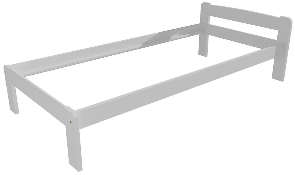 Jednolůžková postel VMK009A (Barva dřeva: barva bílá, Rozměr: 80 x 200 cm)