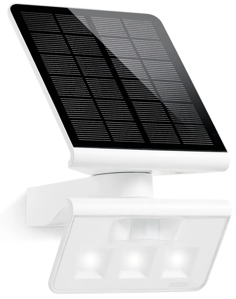 Steinel 671006 solární senzorový LED reflektor XSolar L-S bílý, 1,2W, 4000K