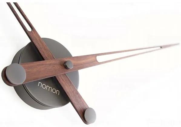 Designové nástěnné hodiny Nomon Axioma Graphite N 105cm