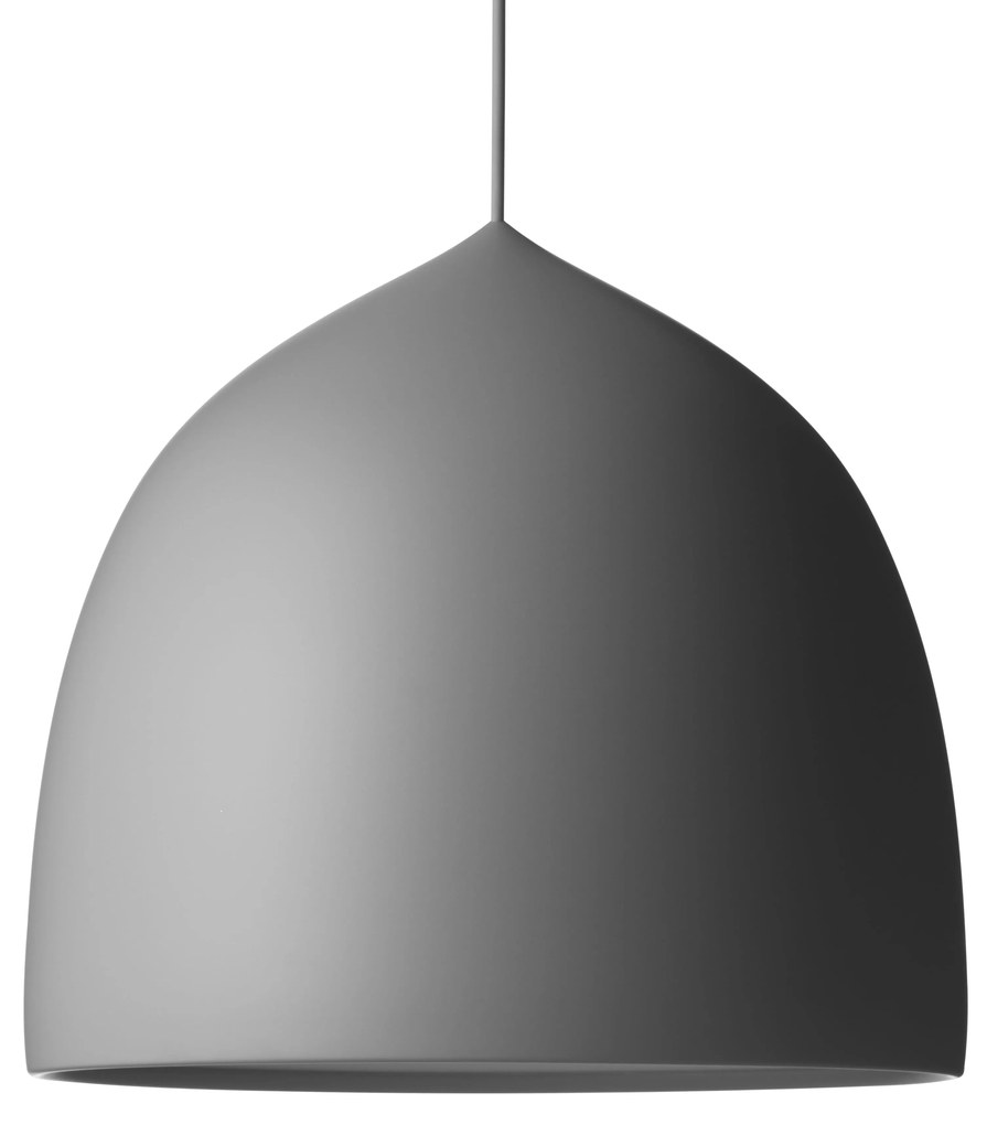 Fritz Hansen 54400812 Suspense P2, závěsné svítidlo z šedého hliníku, 1x100W E27, prům. 38,5cm