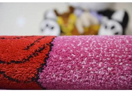 koberec KIDS Princezna růžový C425 velikost 280x370 cm | krásné koberce cz