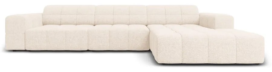 Krémová rohová pohovka (pravý roh) Chicago – Cosmopolitan Design