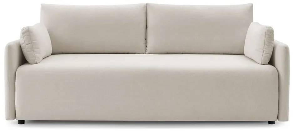 Béžová rozkládací/s úložným prostorem pohovka 211 cm Marcel - II. jakost – Bobochic Paris