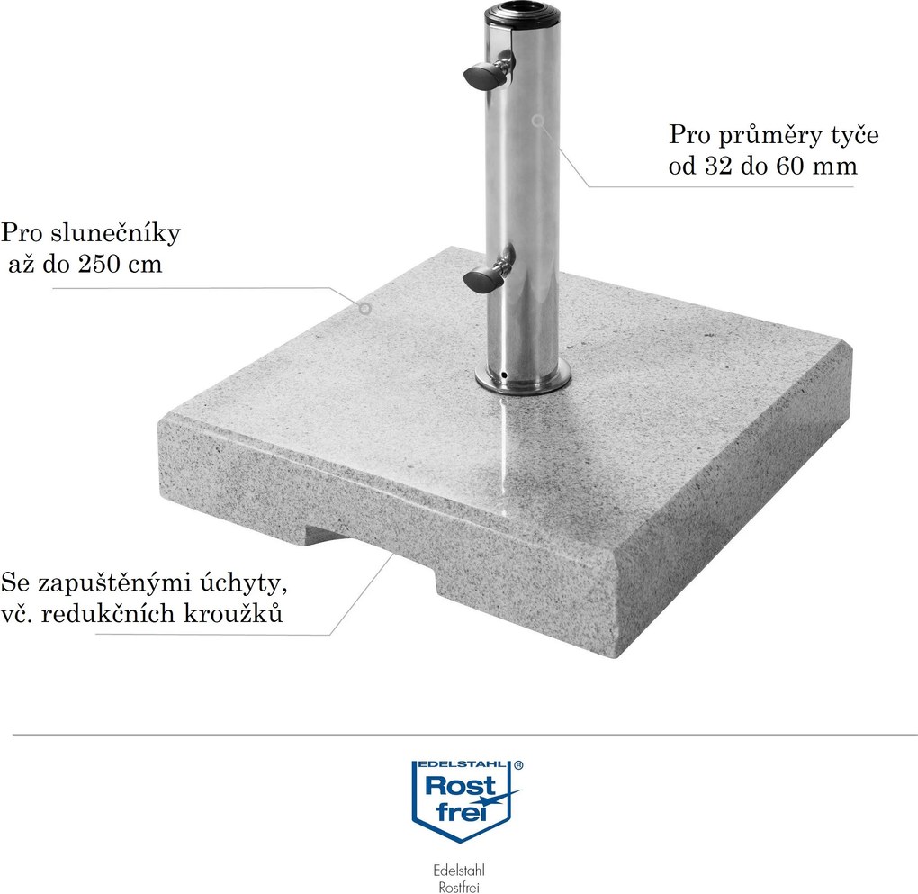Derby Žulový stojan 40 kg