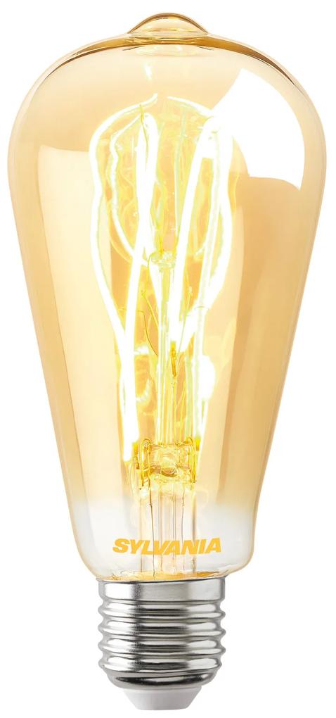 LED žárovka E27 ToLEDo Vintage ST64 dim 5,5W zlatá