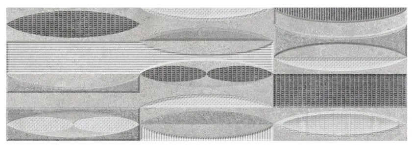 Nástěnný obklad Tempo XL gris 25/75