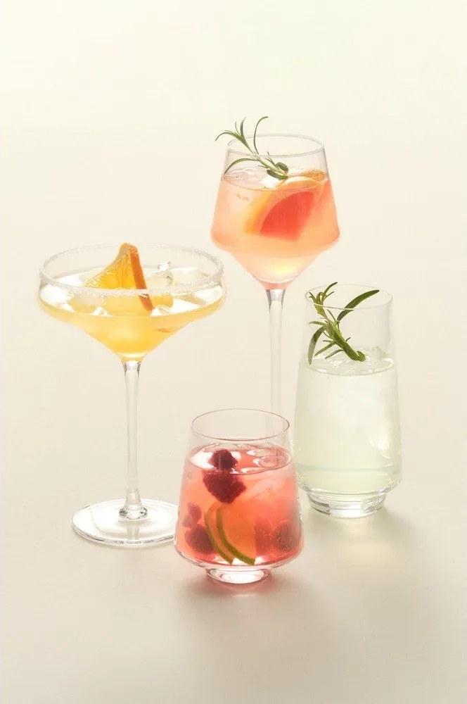 Sklenice v sadě 4 ks 450 ml Kai – Jotex