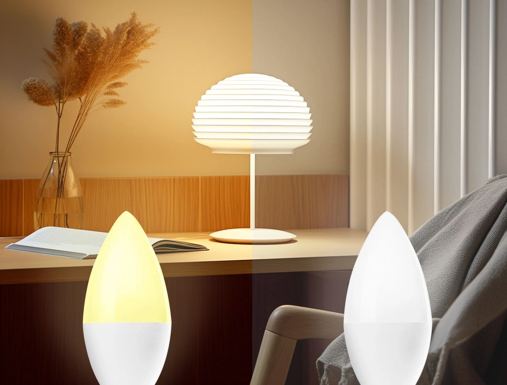 Toolight Toolight, LED žárovka E27, 8W, 560lm, 3000K teplá, RSL035, OSW-20020
