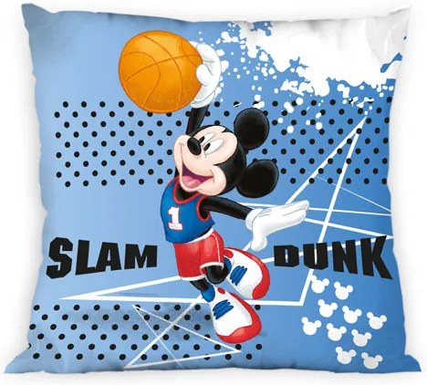 FARO Povlak na polštářek Mickey basketball Bavlna 40/40 cm