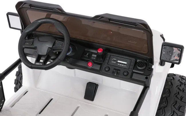 Elektrické autíčko Extreme Sport 4x4 bílé