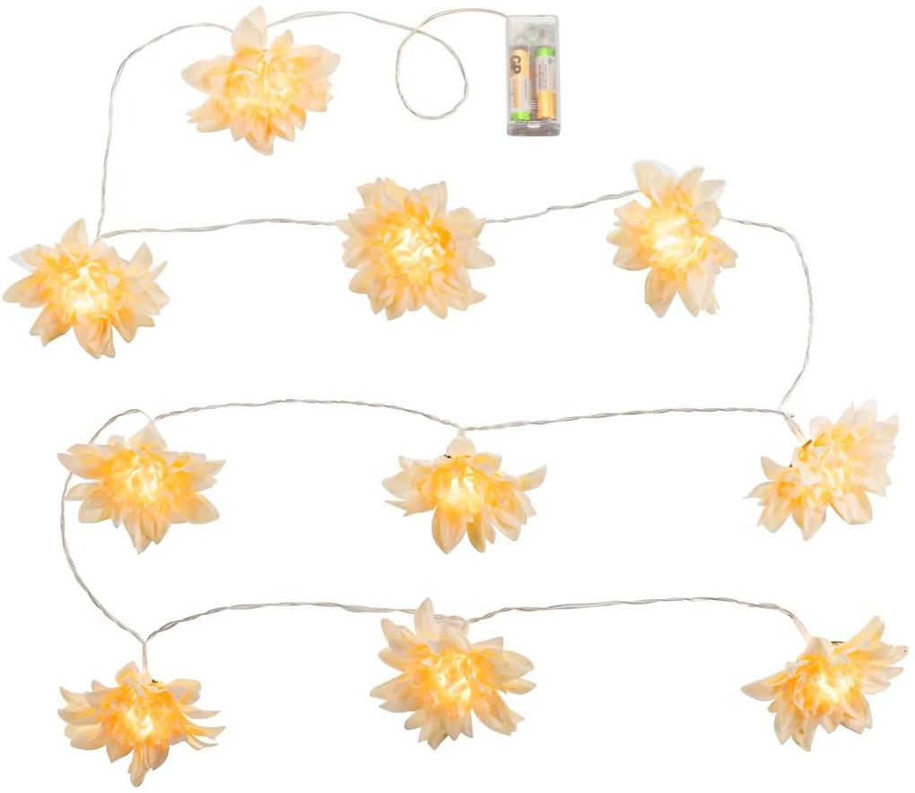 Weltbild LED světelný květinový řetěz Dahlia