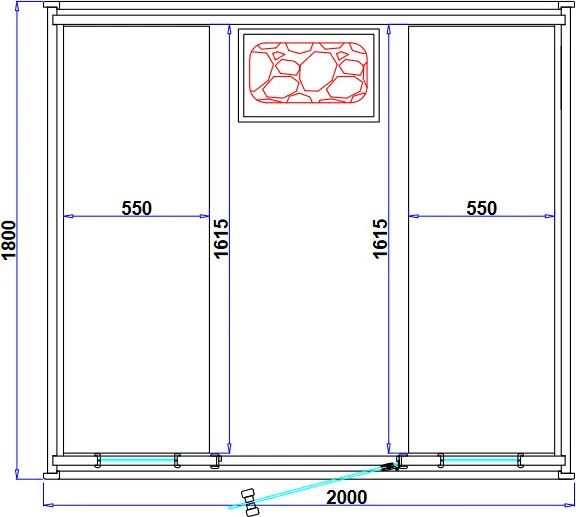 BPS-koupelny Zahradní kombinovaná sudová sauna 2v1  - Infrasauna + finská sauna 180x200, 4-6 osob