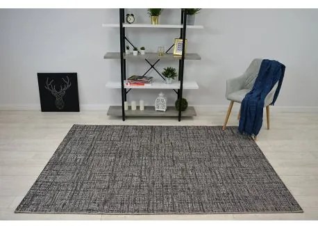 koberec SISAL LOFT 21126 MELANŽ stříbrný, slonová kost, šedá velikost 140x200 cm | krásné koberce cz