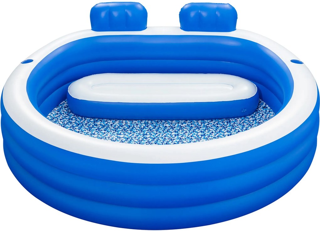 BESTWAY Splash Paradise Nafukovací bazén, 231 x 219 x 79 cm 54422