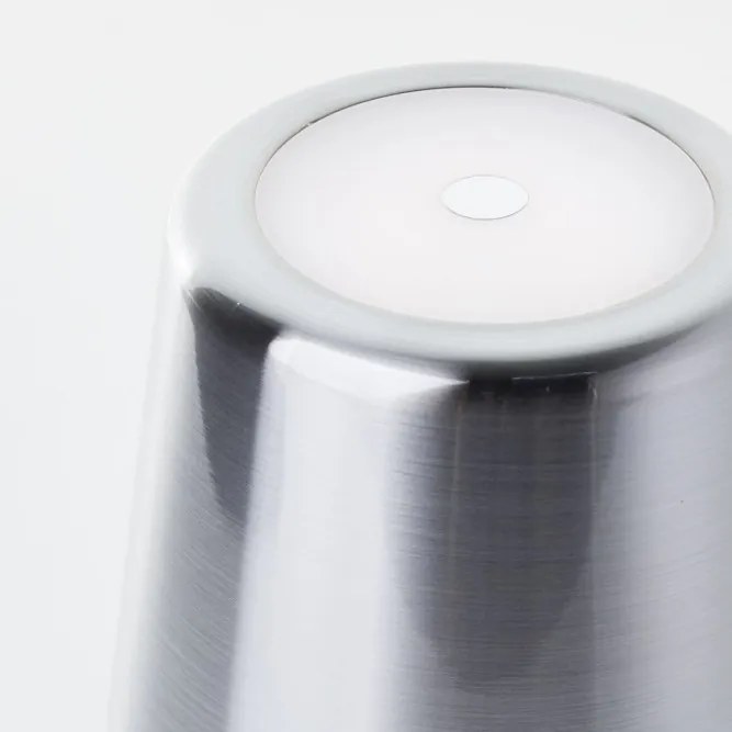 Brilliant G40939/68 Stolní AKU lampa XAANA broušený nikl USB-C , CCT