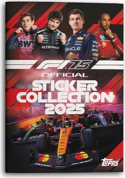 Samolepky Topps F1 2025 Special Anniversary Edition