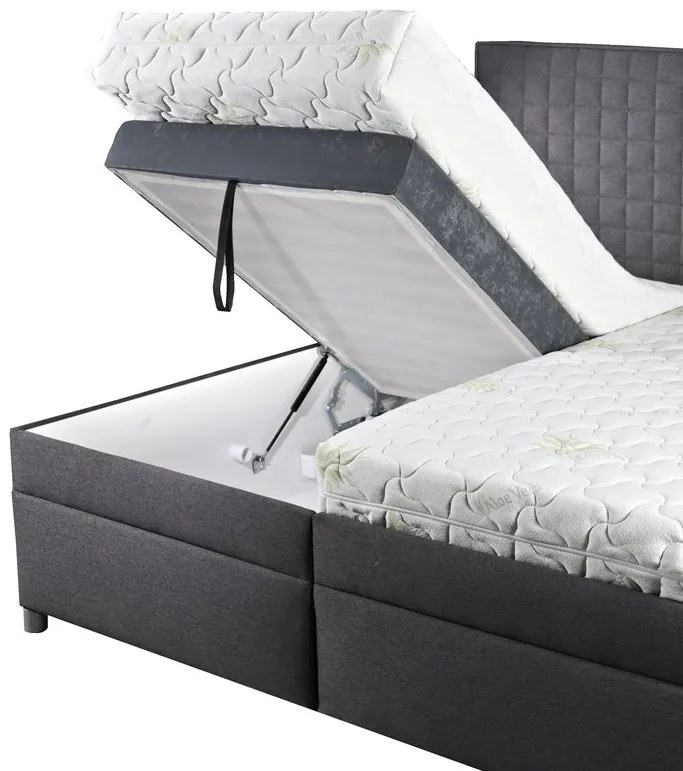 Postel boxspring premium VENETO výroba na zakázku, český výrobek