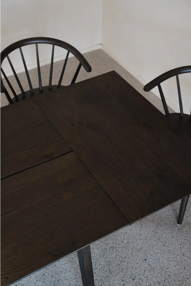 Rozkládací jídelní stůl s deskou v dubovém dekoru 90x180 cm Melfort – Rowico