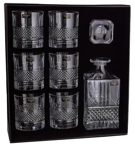 BOHEMIA PRESTIGE ELEGANTE WHISKY SADA 1+6 KS