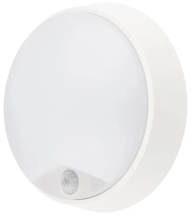 Solight LED venkovní osvětlení se senzorem, IP54,14W, 1000lm, 4000K, 22cm SOLIGHT WO724