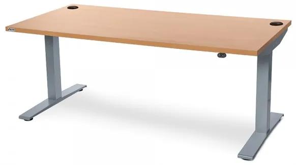 Výškově stavitelný stůl Simple Line 140 cm buk