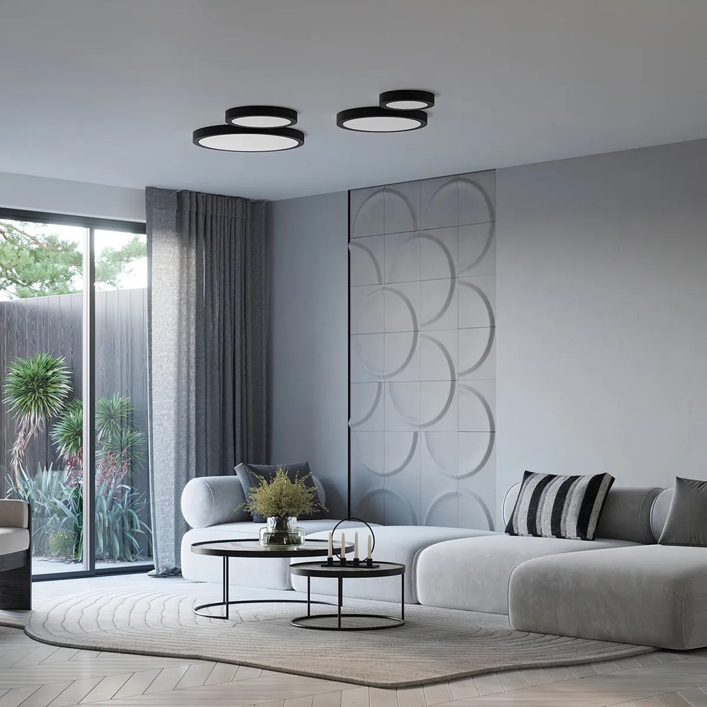 Sollux Lighting Stropní svítidlo ONYX 60 bílé LED 3000K