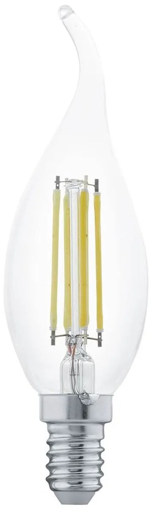 LED žárovka, E14, 4 W, teplá bílá (plápolající svíčka) Eglo 11497