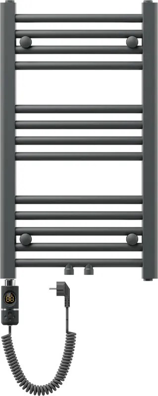 Mexen Ares, elektrické topné těleso 700 x 400 mm, 300 W, antracitová, W102-0700-400-2300-66