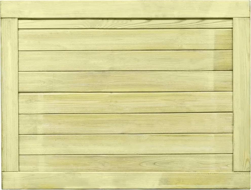 vidaXL Zahradní branka impregnovaná borovice 75 x 100 cm [45332]