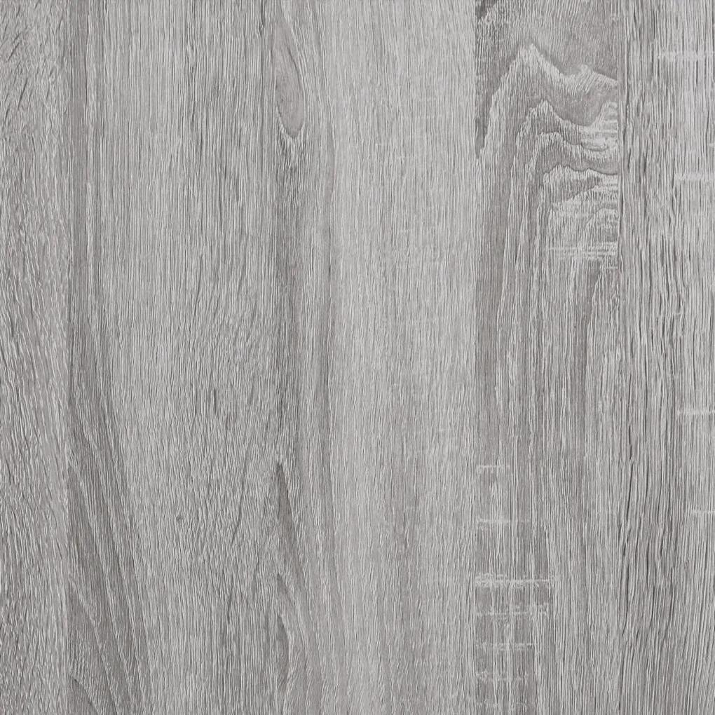 vidaXL Skříň highboard 34,5 x 34 x 180 cm kompozitní dřevo [3189899] Barva: kouřový dub