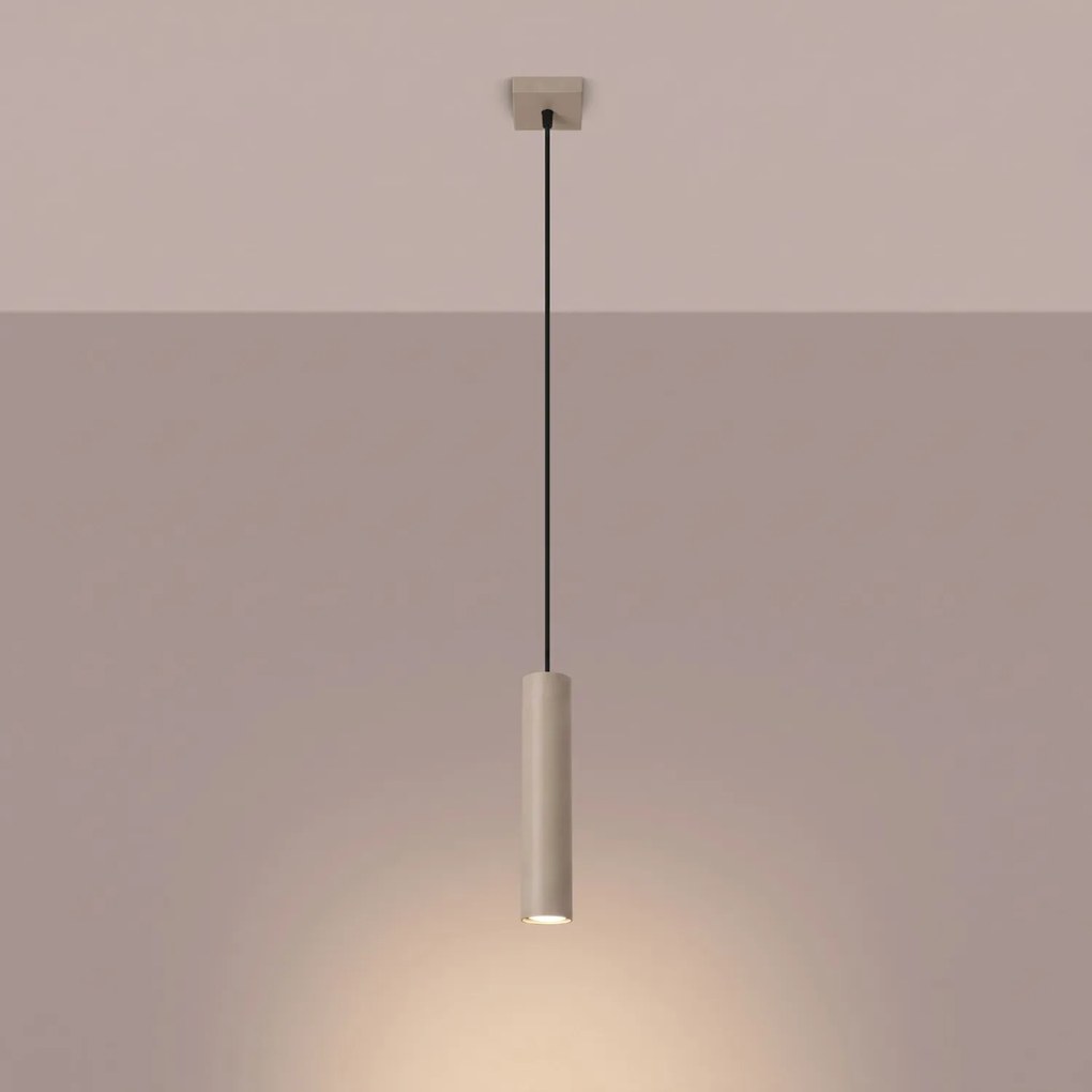 Sollux Lighting Závěsné svítidlo LAGOS 1 taupe