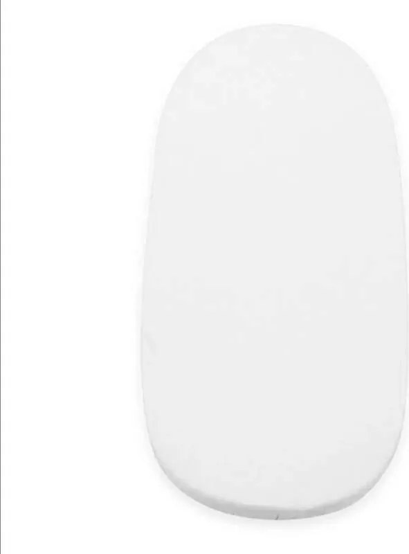 Froté nepromokavé prostěradlo do kočárku New Baby 35x75 cm bílá