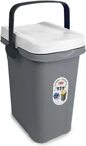 STEFANPLAST Odpadkový koš Home Eco System 7 l, bílý