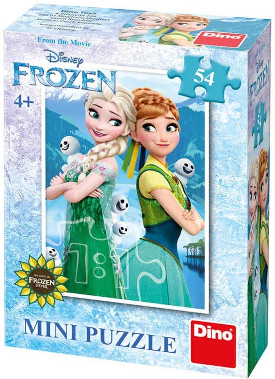 DINO Puzzle Disney pohádky 54 dílků 20x13cm různé druhy skládačka v krabici dn331211