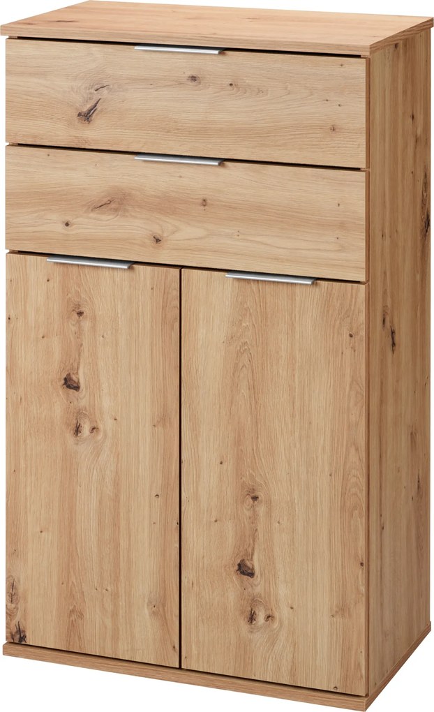 Livarno® Komoda se 2 zásuvkami a 2 dvířky