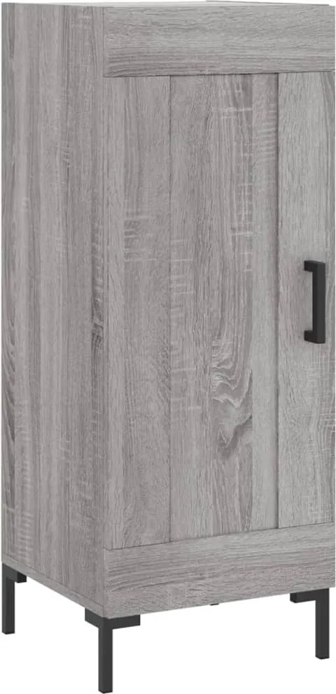 Skříň highboard šedá sonoma 34,5 x 34 x 180 cm kompozitní dřevo 3199111