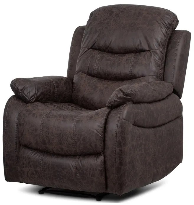 Autronic TV a relaxační křeslo TV-4086 vintage látka Barva potahu: Hnědá