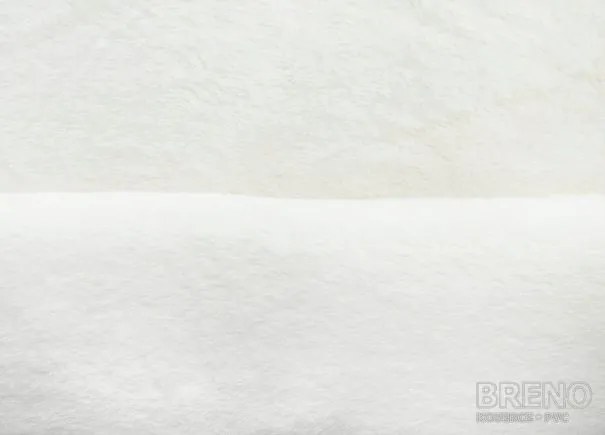 Breno Kusový koberec CAROL bílý, 60x100 cm, Bílá