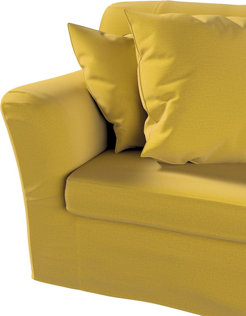 Potah na pohovku IKEA Tomelilla 2-místná nerozkládací barva žlutá látka sametová